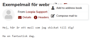 Webmail - Loopia Knowledge Base