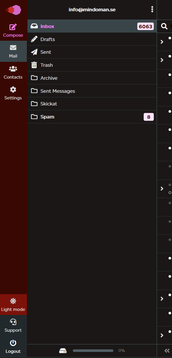 Webmail - Loopia Knowledge Base