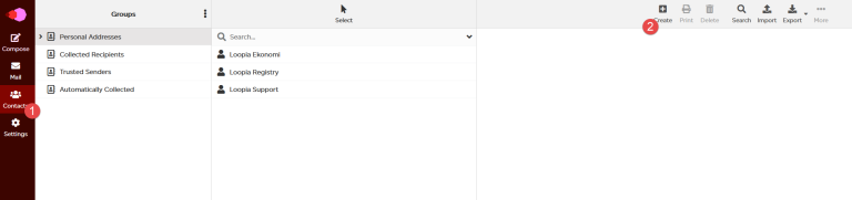 Webmail - Loopia Knowledge Base