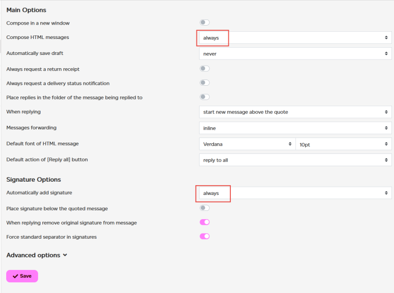 Webmail - Loopia Knowledge Base